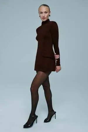 Bardot Mock Neck Cocktail Dresses