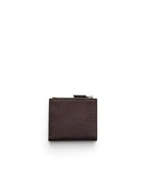 Prada Small Leather Wallet - Brown