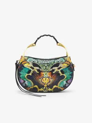 Alexander McQueen Wishbone Mini Bag Multicolor