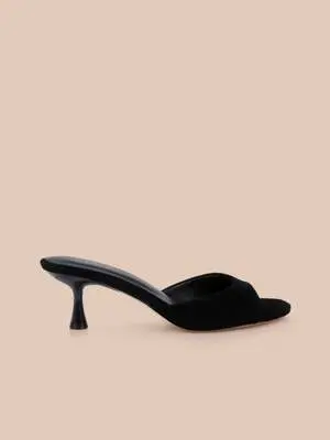 L'Agence Arleen Kitten-heel Mule