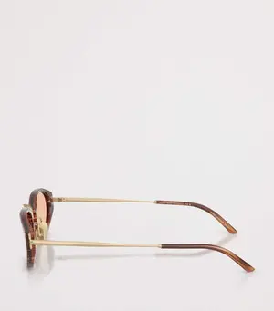 Giorgio Armani Acetate Irregular Sunglasses