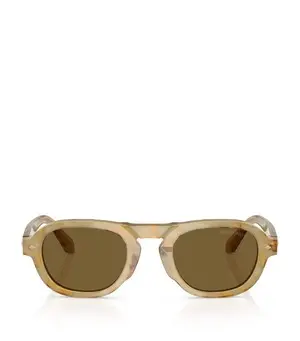 Giorgio Armani Pillow Sunglasses - Brown