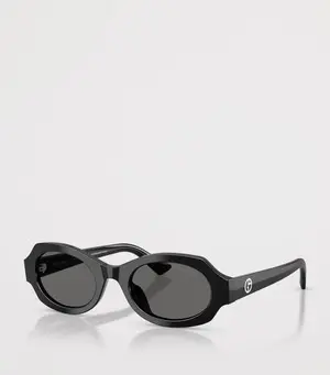 Giorgio Armani Oval Sunglasses