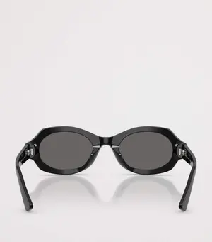 Giorgio Armani Oval Sunglasses
