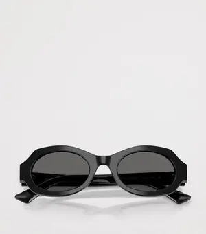 Giorgio Armani Oval Sunglasses