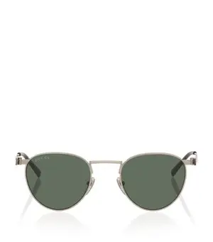 Gucci Metal Gg1875s Sunglasses - Silver