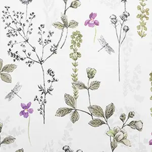 ALEXANDRE TURPAULT Organic Cotton Bucolique Square Pillowcase