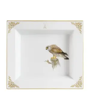 MEISSEN Porcelain Falcon Vide-poche