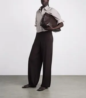 Sandro Cotton Stripe Embellished Shirt