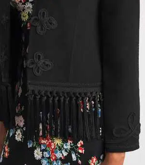 Rixo Inga Fringed Jacket