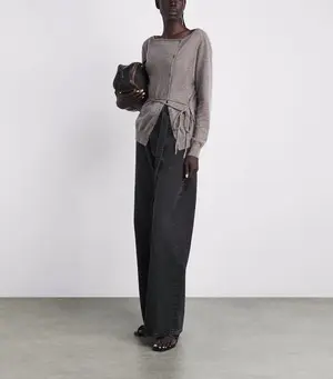 FRAME Belted The Loose Jeans