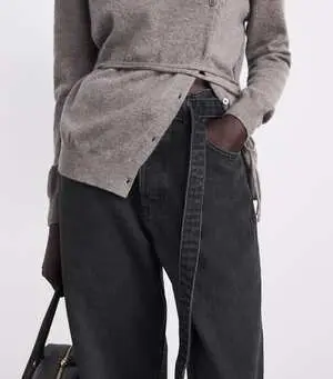 FRAME Belted The Loose Jeans