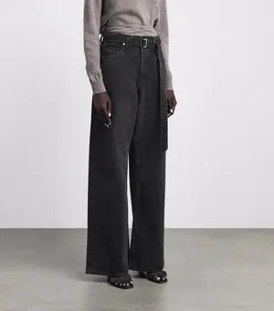 FRAME Belted The Loose Jeans