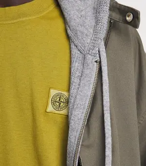 Stone Island Cotton Compass Logo T-shirt
