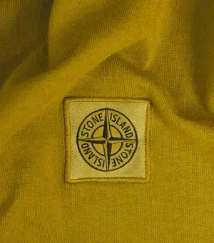 Stone Island Cotton Compass Logo T-shirt