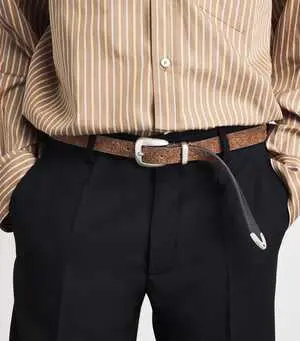 MOLEBO Suede Western Belt