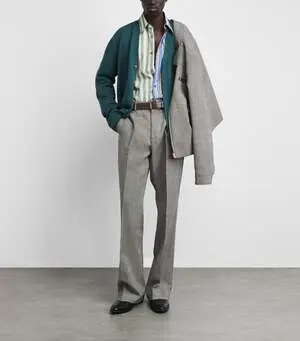 Amiri Houndstooth Bootcut Trousers