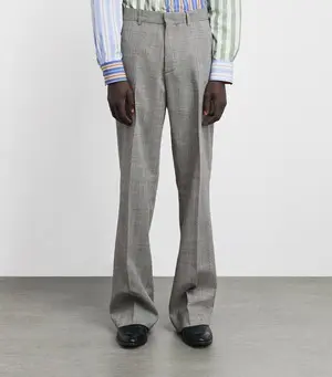 Amiri Houndstooth Bootcut Trousers
