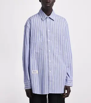 SONG FOR THE MUTE Cotton Pleated Shirt