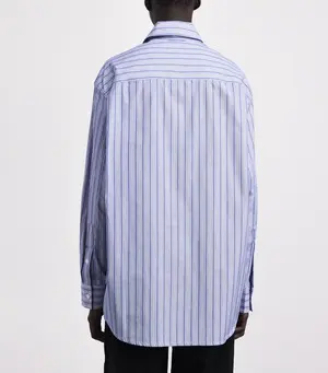 SONG FOR THE MUTE Cotton Pleated Shirt
