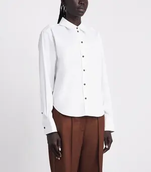 ME+EM Cotton-blend Perfectly Proportioned Shirt