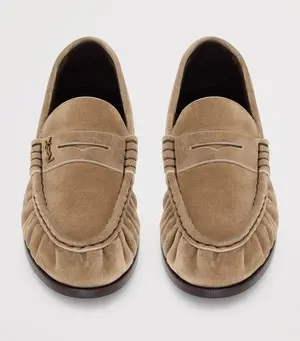 Saint Laurent Leather Le Loafers