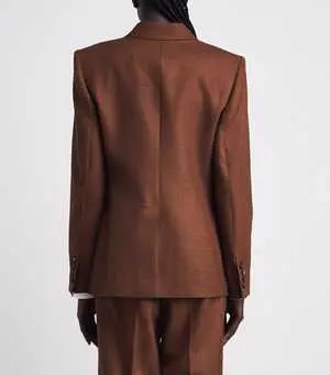 ME+EM Wool-blend Sharp Contour Blazer