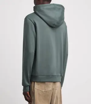A.p.c. Cotton Rue Madame Logo Hoodie - White