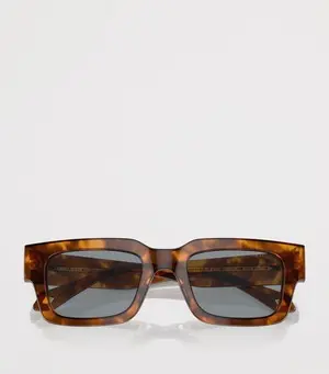 Giorgio Armani Acetate Rectangle Sunglasses