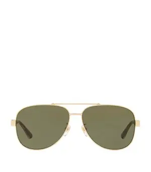 Gucci Metal Gg0528s Sunglasses - Gold