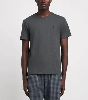 Polo Ralph Lauren Cotton Custom Slim-fit T-shirt - Grey
