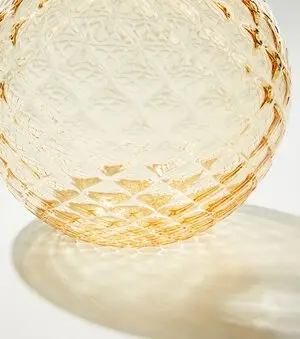 VENINI Monofiori Balloton Large Murano Glass Vase - Yellow