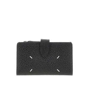 MAISON MARGIELA Grain Leather Bi-fold Cardholder