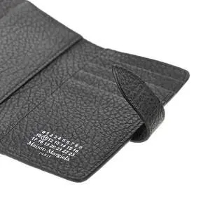 MAISON MARGIELA Grain Leather Bi-fold Cardholder