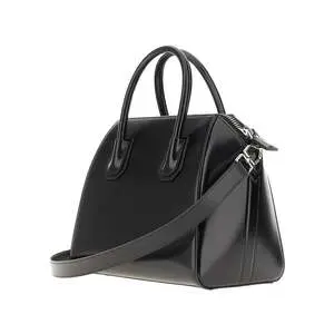Givenchy Leather Small 'antigona' Bag - Black