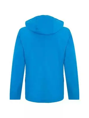 MOORER Moss-skt Hooded Zip-up Jacket - Blue