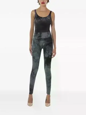 Wolford Fatal Tie-dye Bodysuit - Black