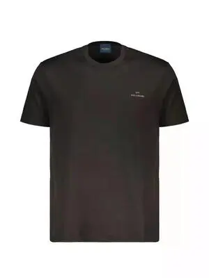 Paul & Shark Logo-print Cotton T-shirt - Black