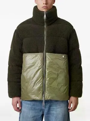 Khrisjoy Fleece-texture Padded Jacket