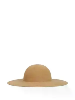 Alberta Ferretti Wide-brimmed Hat - Neutrals