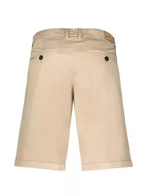 MOORER Alicudi-kel Pleated Turn-up Shorts
