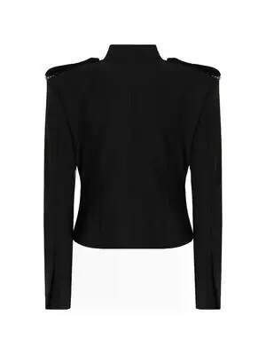 Pinko Crystal-embellished Double-breasted Jacket