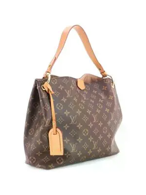 LOUIS VUITTON Graceful Handbag Monogram Canvas Pm Hobo Bag