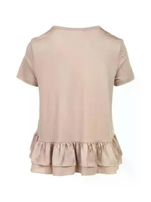 CLUB21 Kayla Ruffled T-shirt - Grey