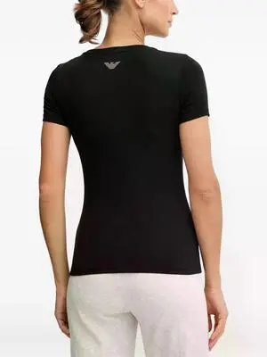 EA7 Embellished-logo T-shirt
