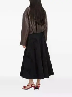 ROTATE BY BIRGER CHRISTENSEN Bonded Leather Jacket