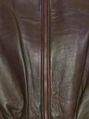 ROTATE BY BIRGER CHRISTENSEN Bonded Leather Jacket