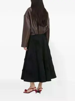 ROTATE BY BIRGER CHRISTENSEN Bonded Leather Jacket
