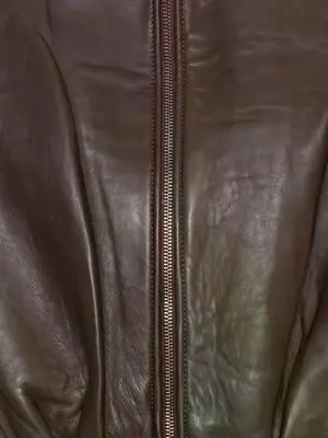 ROTATE BY BIRGER CHRISTENSEN Bonded Leather Jacket