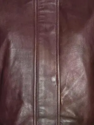 ROTATE BY BIRGER CHRISTENSEN Boxy Square Leather Jacket